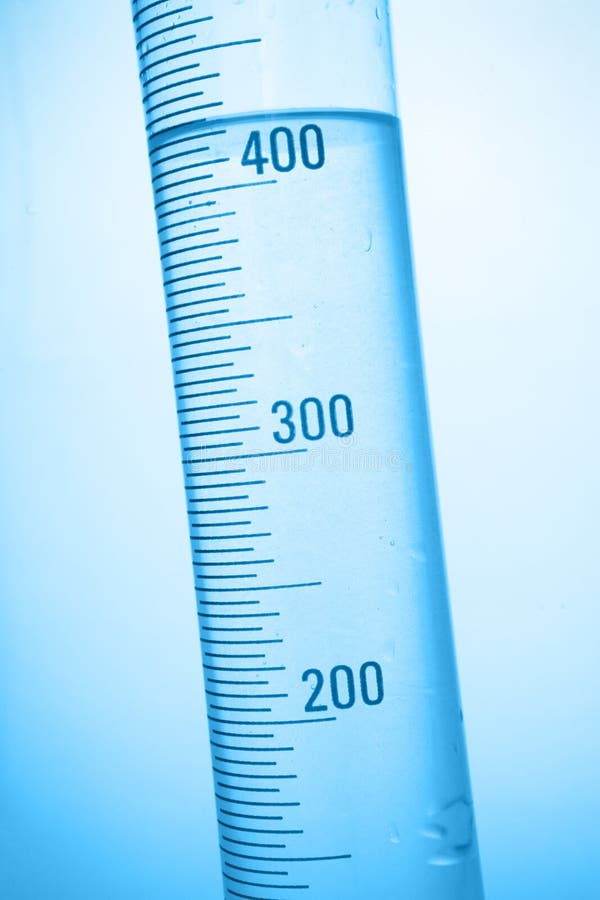 Scale graduated cylinder stock image. Image of experiment - 13159459