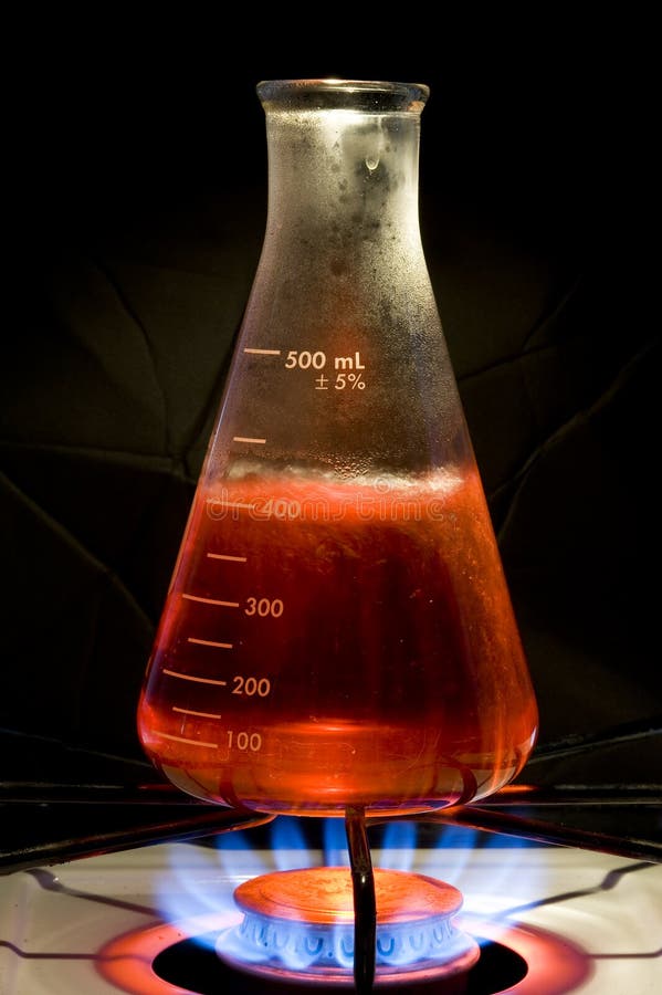 Retorta imagem de stock. Imagem de molecular, frasco - 11880919