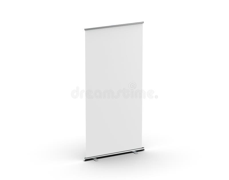 Retractable Banner Mockup, Standee Roll Up Banner Mockup Template on ...