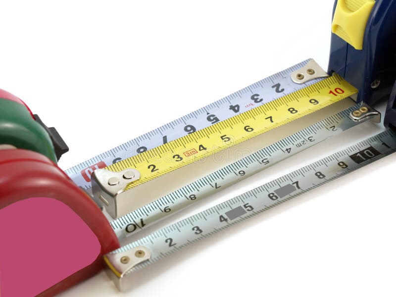 Retractable pocket rule stock photo. Image of ruler, accuracy - 12444558