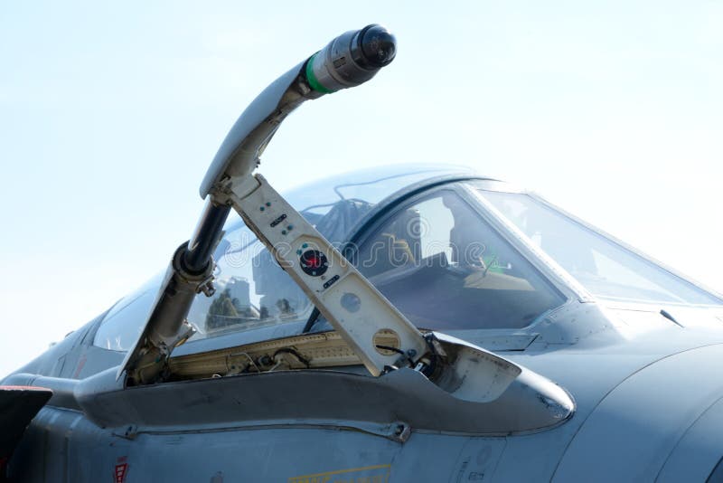 Retractable Refueling Probe Stock Image - Image of device, cockpit ...