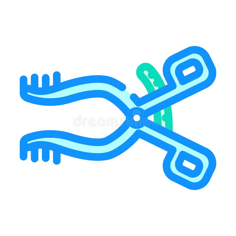 Retractor Surgeon Color Icon Vector Illustration Stock Vector ...