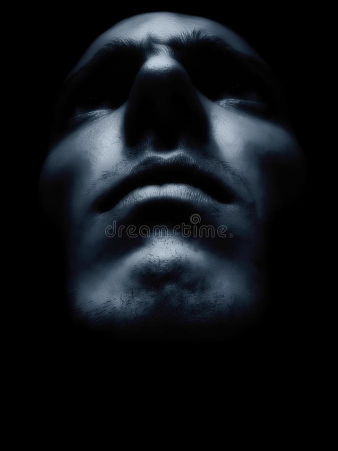 Retrato abstracto imagen de archivo. Imagen de dolor - 16407649