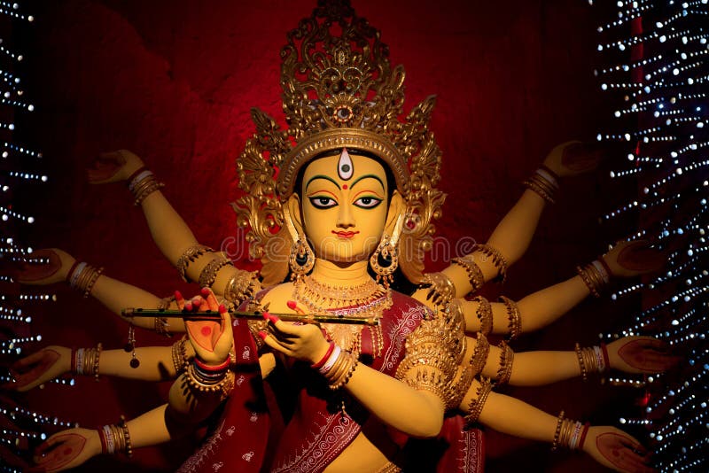 Durga foto de stock. Imagem de hindu, diwali, festivo - 128297192