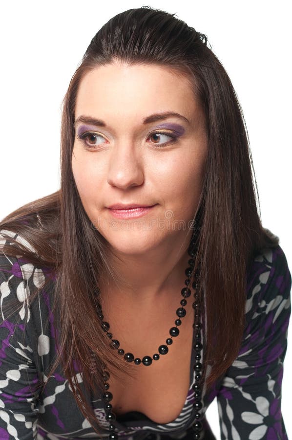 Retrato de la muchacha hermosa foto de archivo libre de regalías