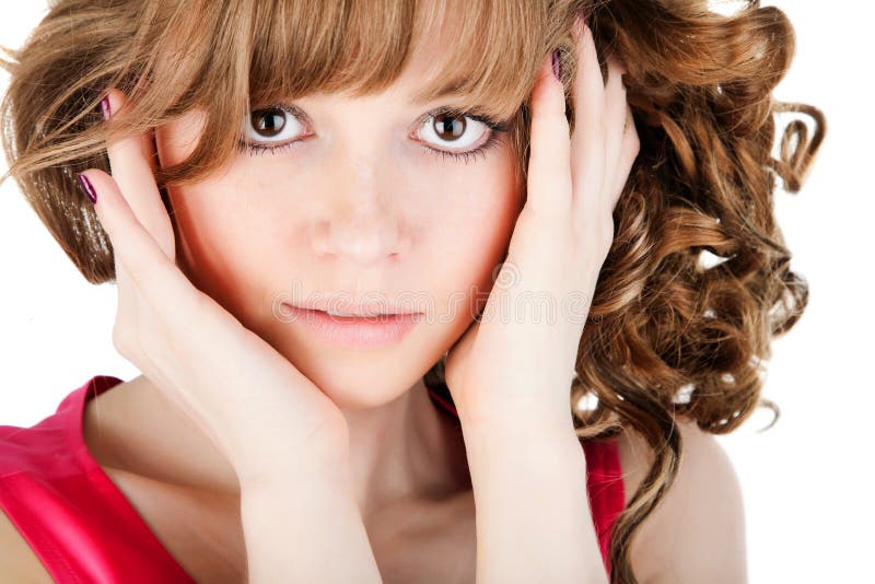 Retrato De Uma Mulher Fresca E Encantadora Foto de Stock - Imagem de ... Retrato De Uma Mulher Fresca E Encantadora Foto de Stock - Imagem de ...