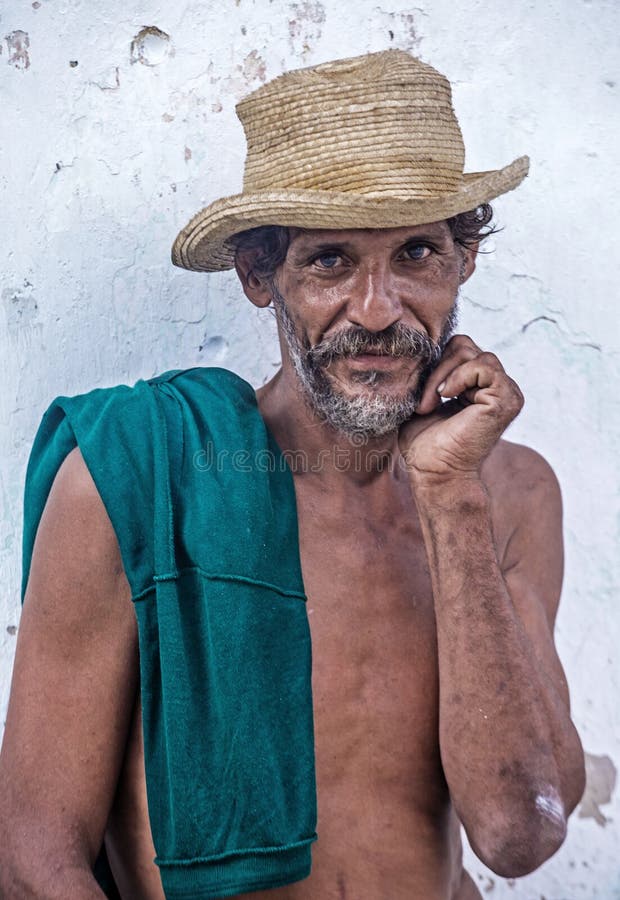 Retrato De Un Hombre Cubano Imagen editorial - Imagen de colonial ...