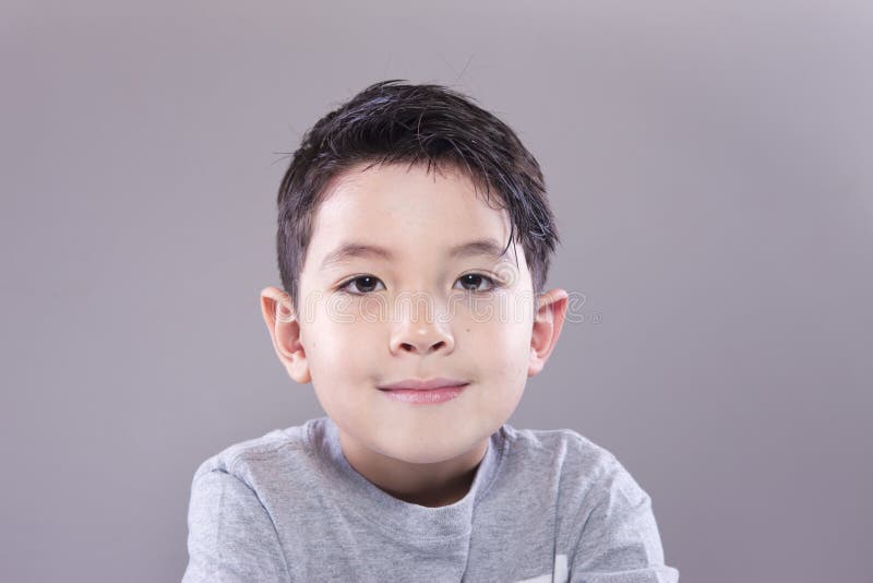 Retrato De Un Muchacho Joven. Imagen de archivo - Imagen de lindo ...