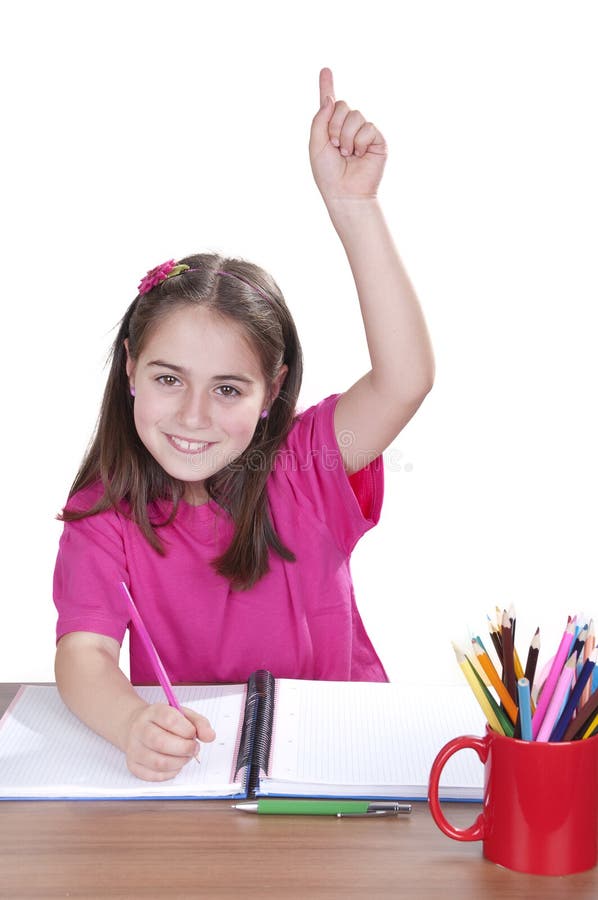 Retrato De Una Chica Joven En Escuela Imagen De Archivo Imagen De Muchacha Primario 32251637