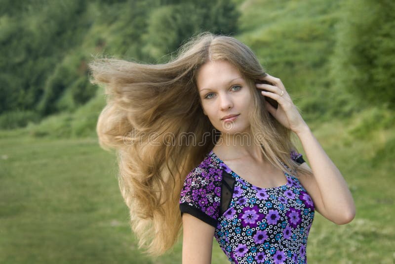Retrato De Una Chica Hermosa Imagen de archivo - Imagen de retrato ...