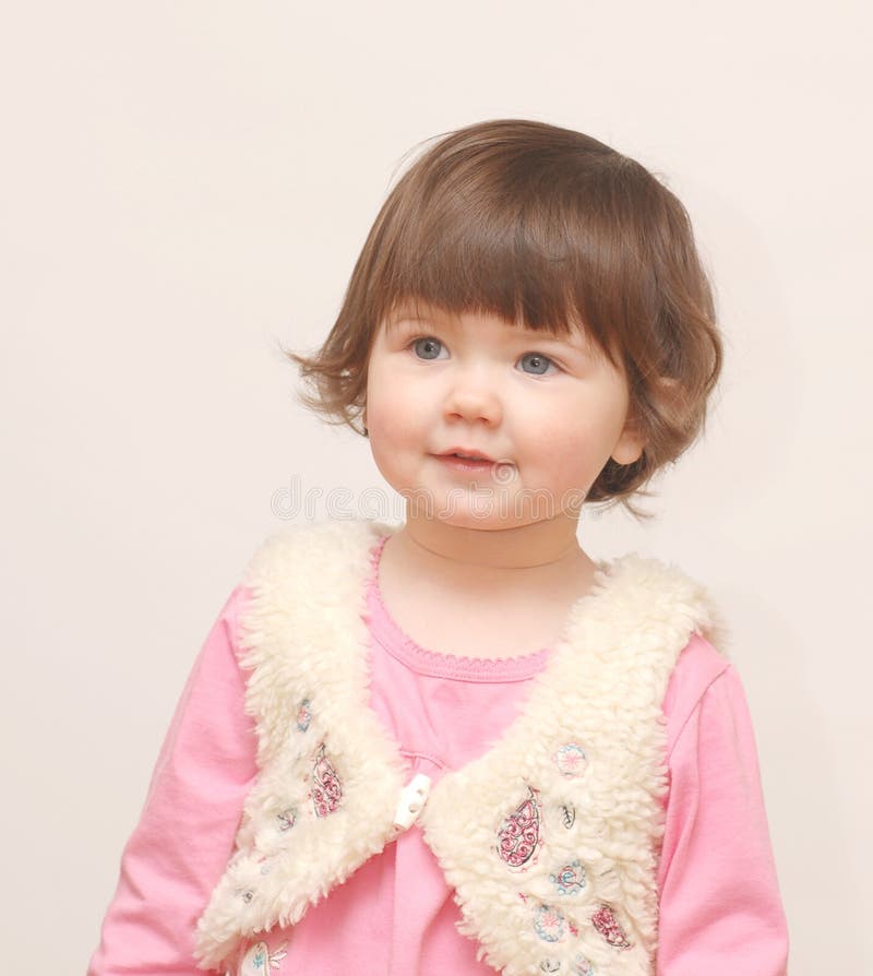 Retrato del bebé foto de archivo. Imagen de infante, labios - 13607892