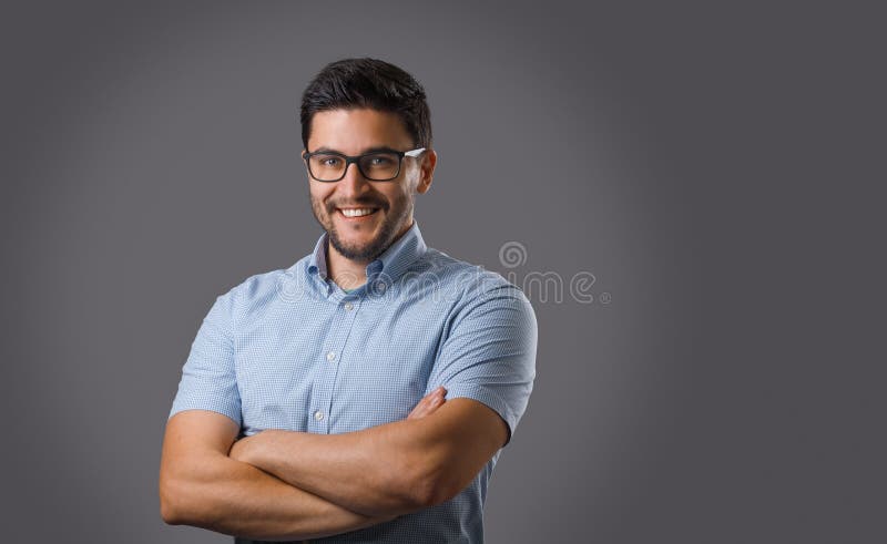 Retrato del CEO joven imagen de archivo. Imagen de persona - 107672377