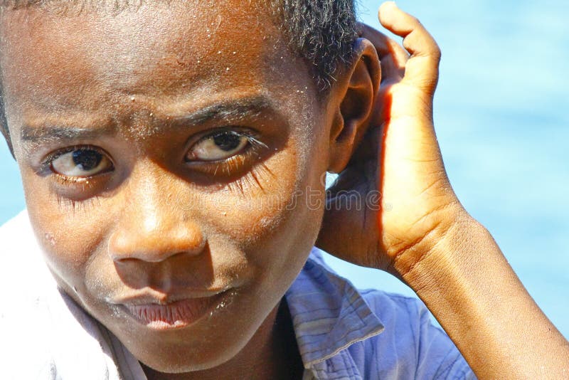 Retrato Del Muchacho Malgache Feliz Imagen de archivo - Imagen de ...