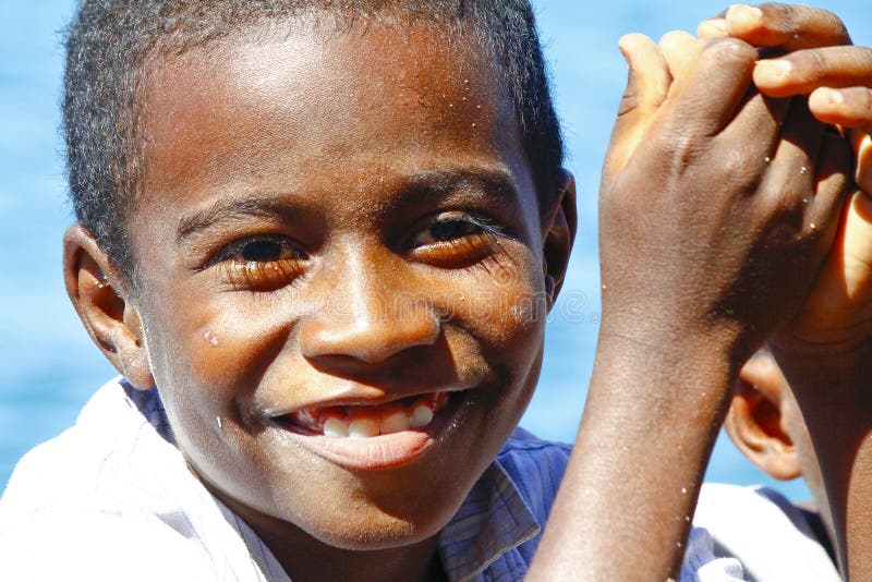 Retrato Del Muchacho Malgache Feliz Imagen de archivo - Imagen de ...