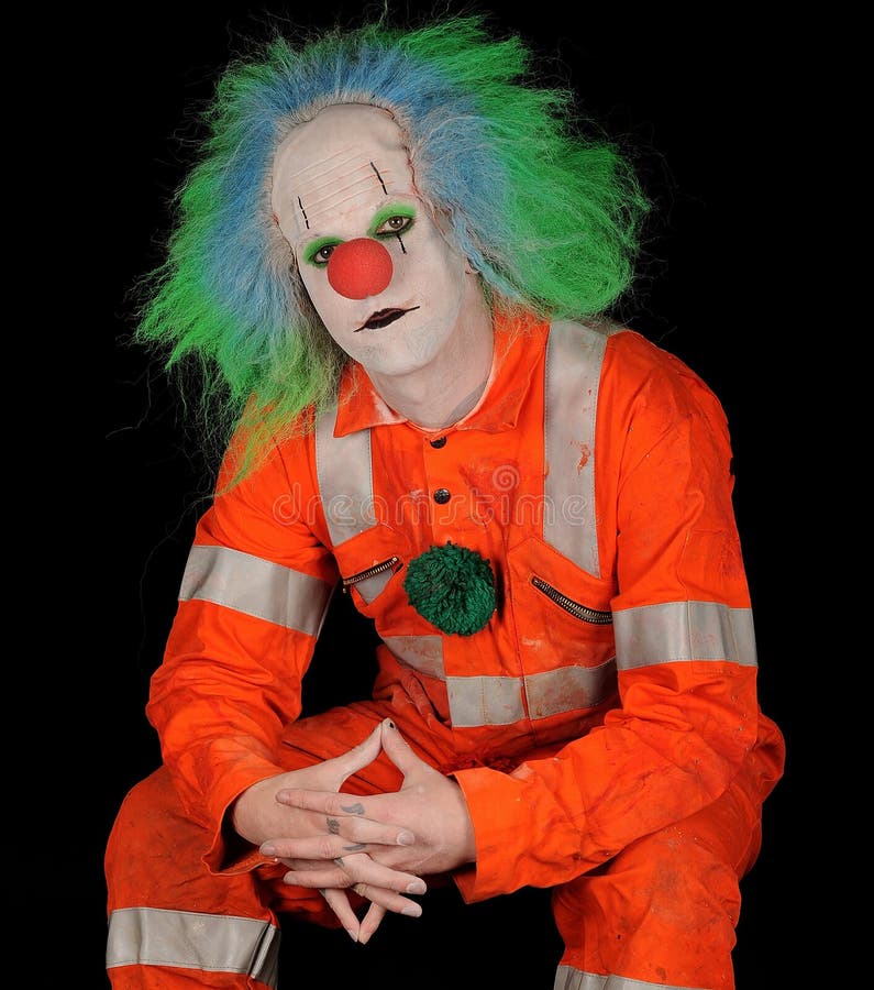 Payaso grosero imagen de archivo. Imagen de presentado - 8000499