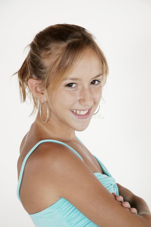 Retrato del preadolescente foto de archivo. Imagen de adolescentes ...