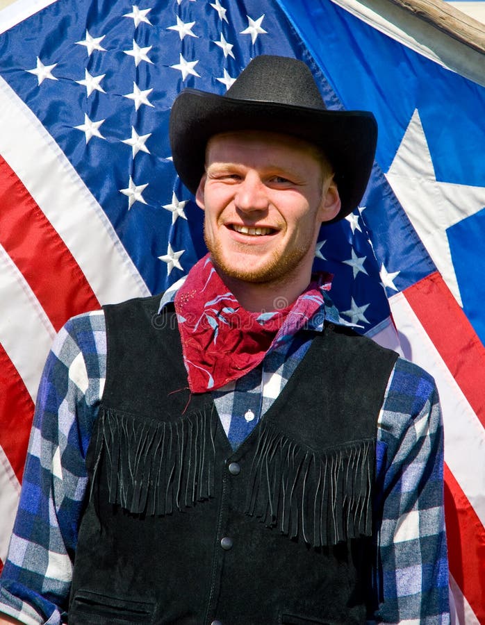 Retrato del vaquero imagen de archivo. Imagen de auténtico - 14655703