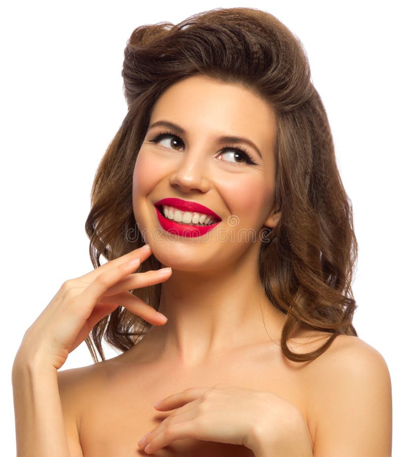 Retrato Modelo De La Chica Joven Foto de archivo - Imagen de adulto ...