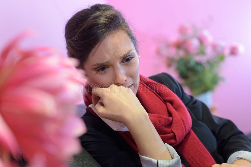 Retrato Triste Llorando Viuda Imagen de archivo - Imagen de muerte ...