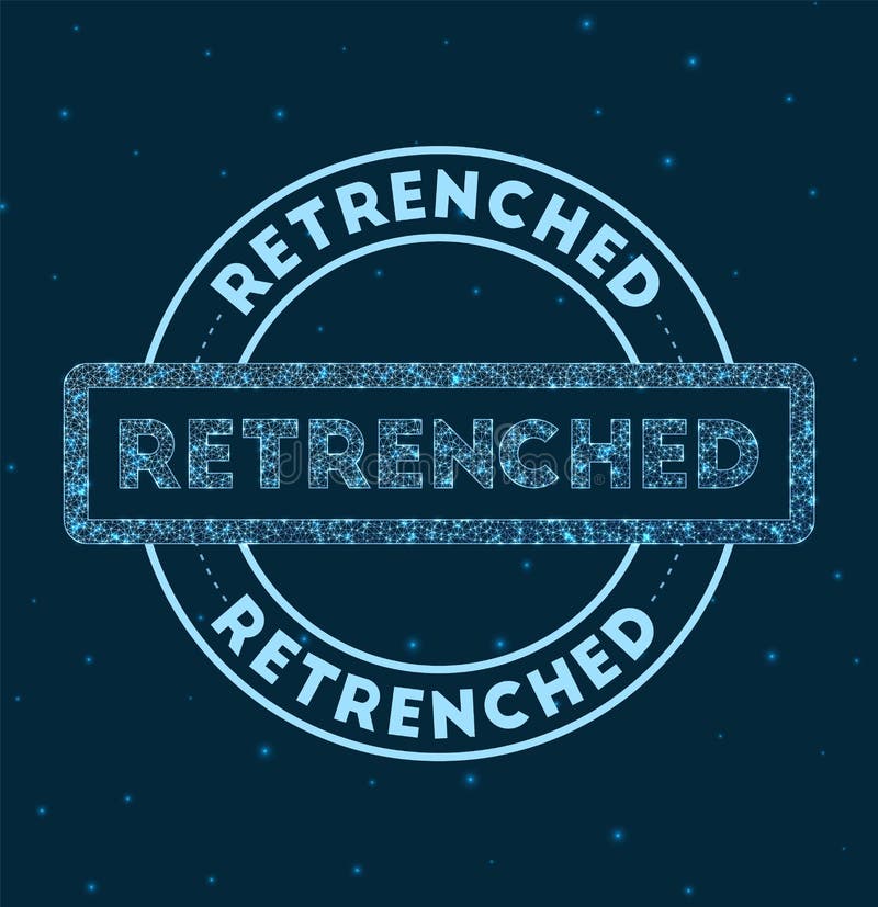 Retrenched Badge Stock Illustrations – 2 Retrenched Badge Stock ...