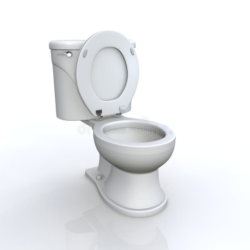Retrete aislado foto de archivo. Imagen de abierto, aislado - 30425444