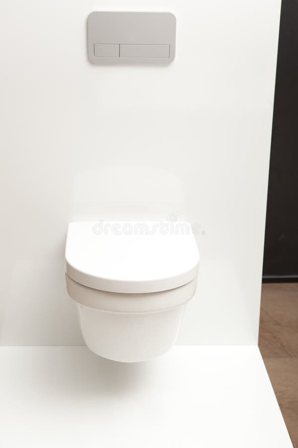 Retrete Elegante En Casa Moderna De Lujo Foto de archivo - Imagen de ...