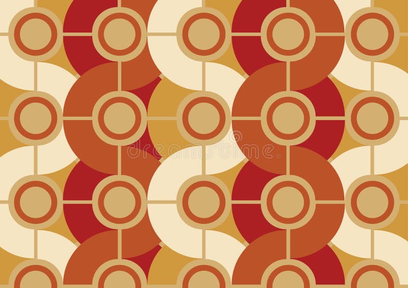 Retro abstract pattern stock vector. Illustration of hand - 37675954