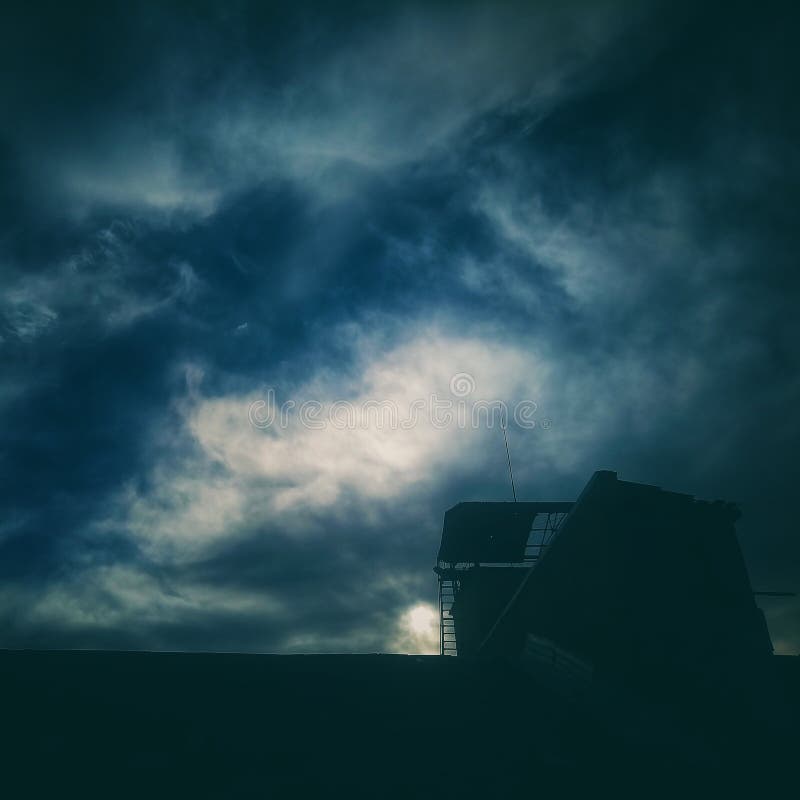 Abstract Blue Sky Retro Background Stock Photo - Image of aged ...