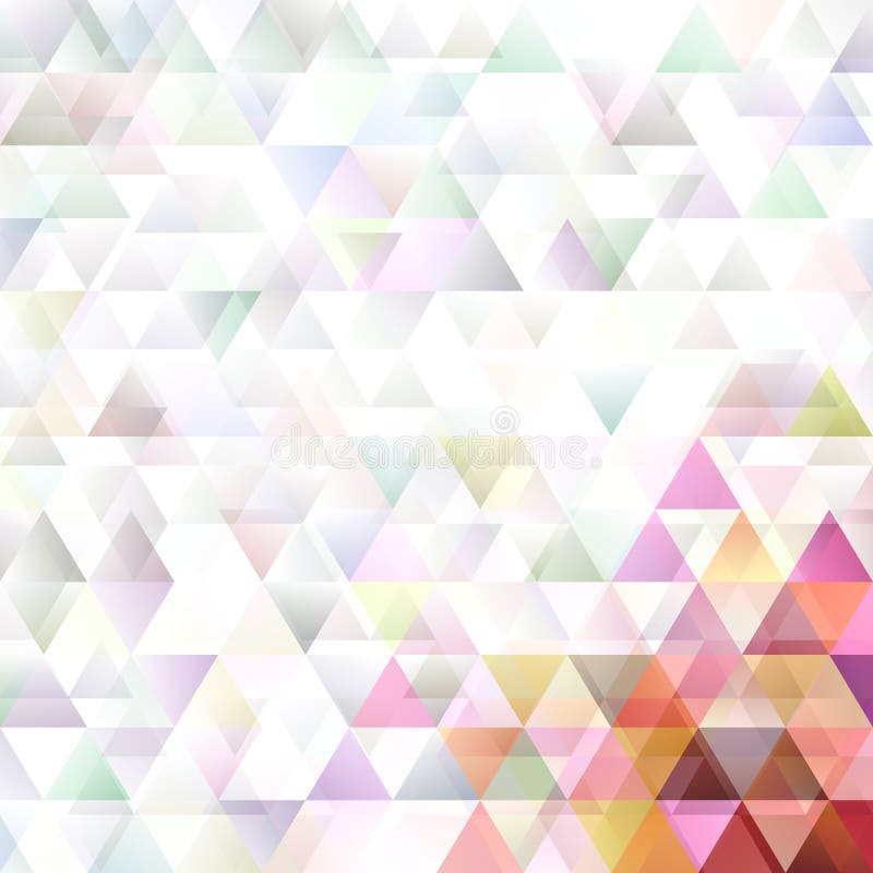 Retro Abstract Double Triangle Polygon Background Stock Vector ...