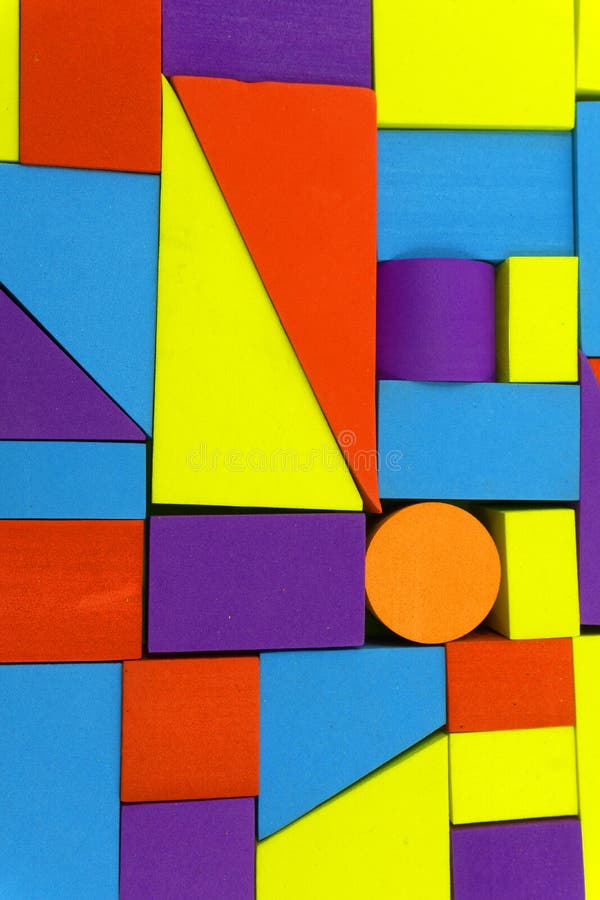 Retro Abstract Geometric Background Triangle Effect Energy Stock Photo ...