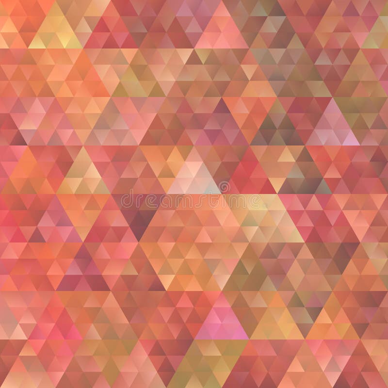 Retro Abstract Gradient Regular Triangle Background Design Stock Vector ...