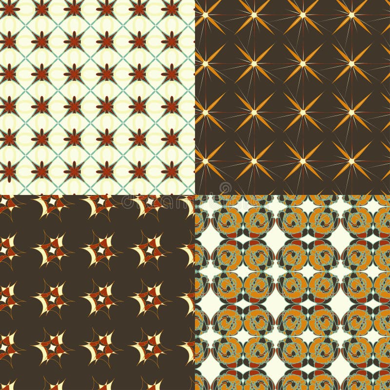 Retro abstract pattern stock vector. Illustration of circle - 74767527