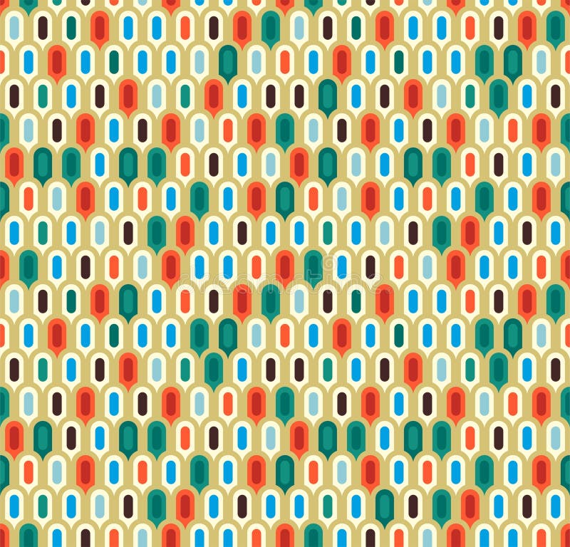 Octagon Cells Seamless Texture Stock Illustration - Illustration of ...