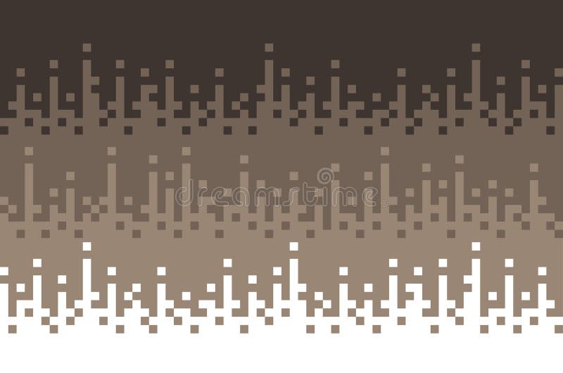Retro, Abstract Square Blocks Background, Pixels Background, Brown ...