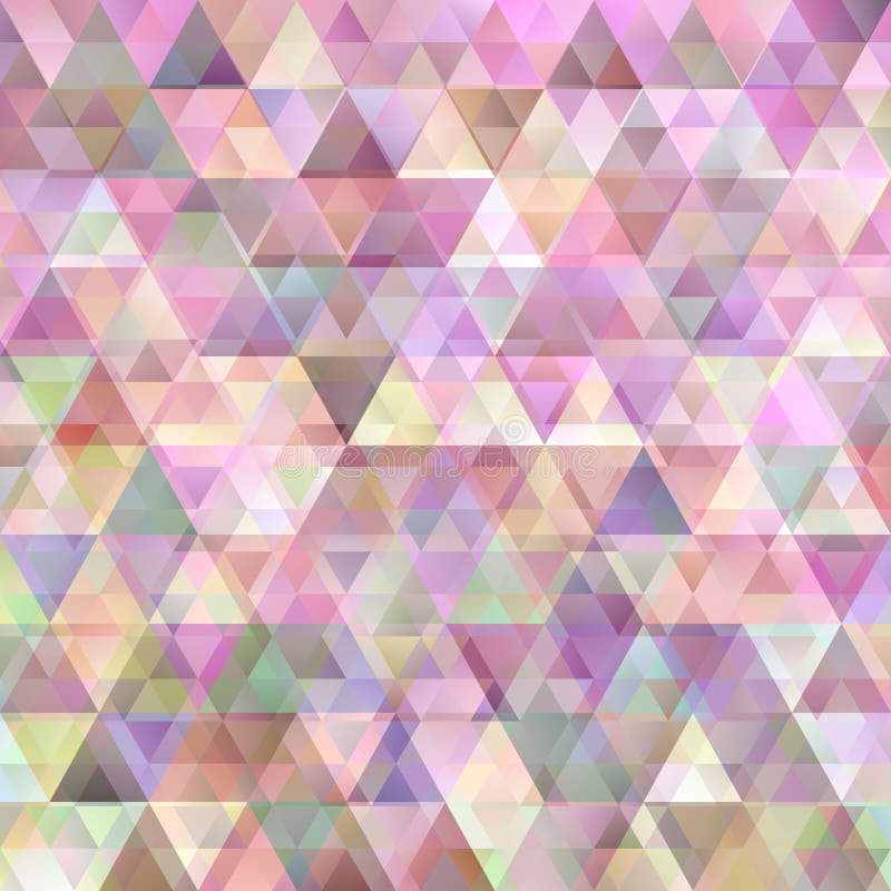 Retro Abstract Triangle Pattern Background - Vector Illustration Stock ...