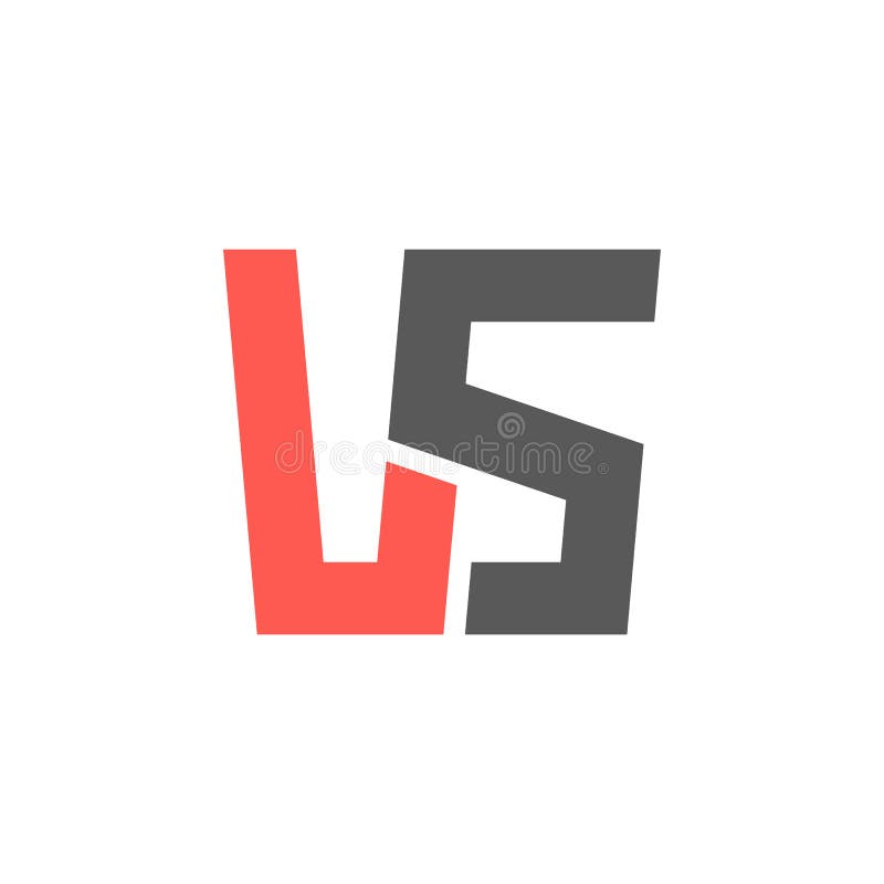 Retro abstract versus sign stock vector. Illustration of design - 88550767