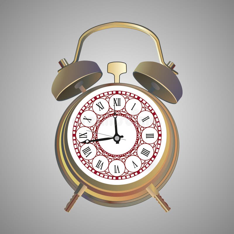 Retro alarm clock stock vector. Illustration of vintage - 65179669 Retro alarm clock stock vector. Illustration of vintage - 65179669