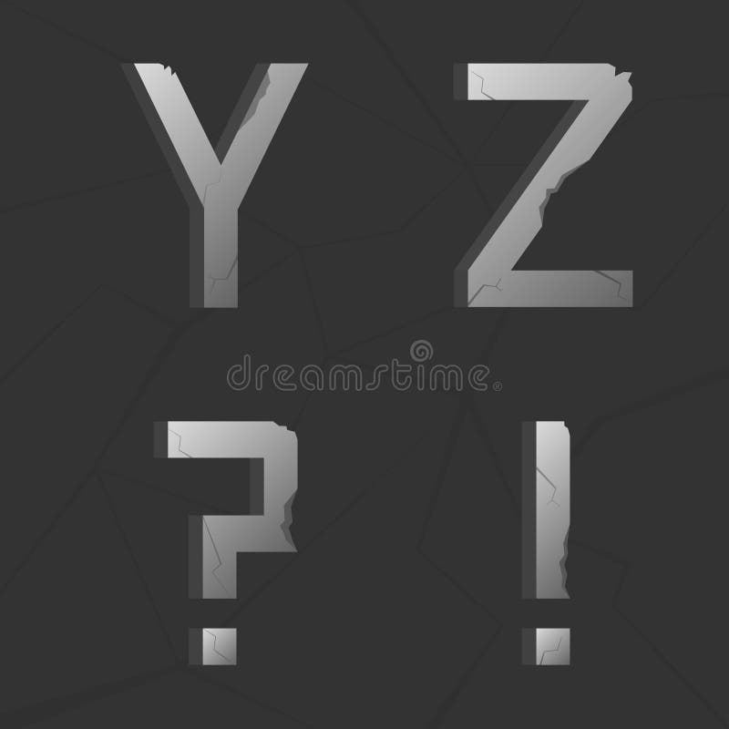 Retro alphabet stock vector. Illustration of questionmark - 57561805