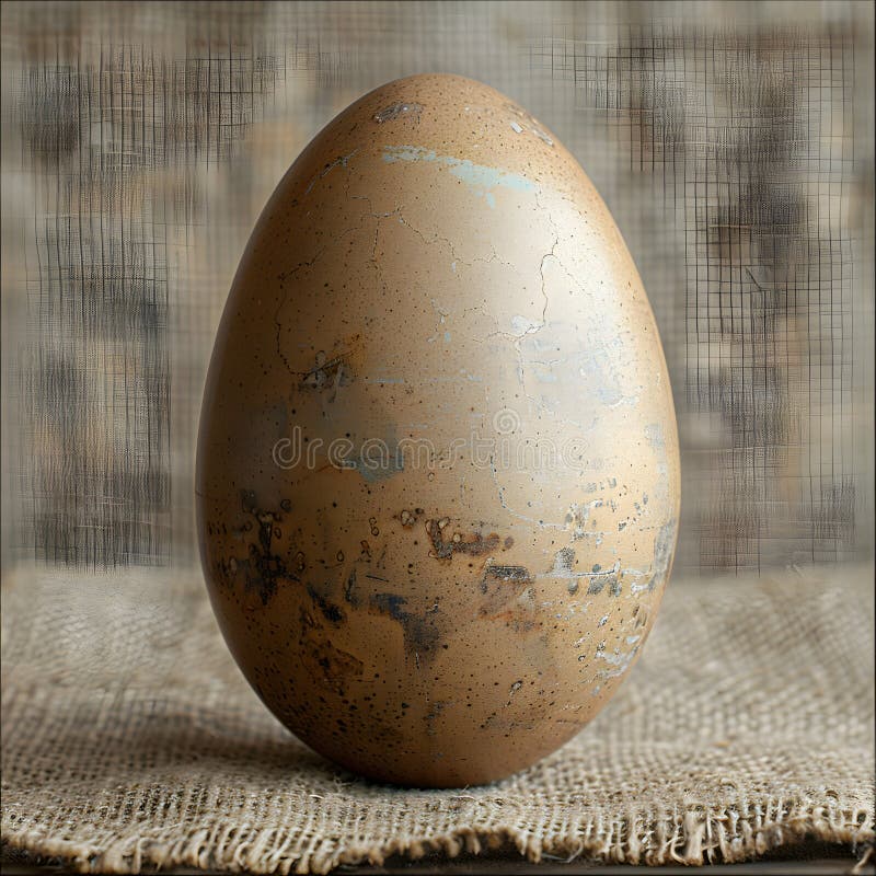 Retro Art Deco Egg-Shaped Frame for Designers Stock Illustration ...