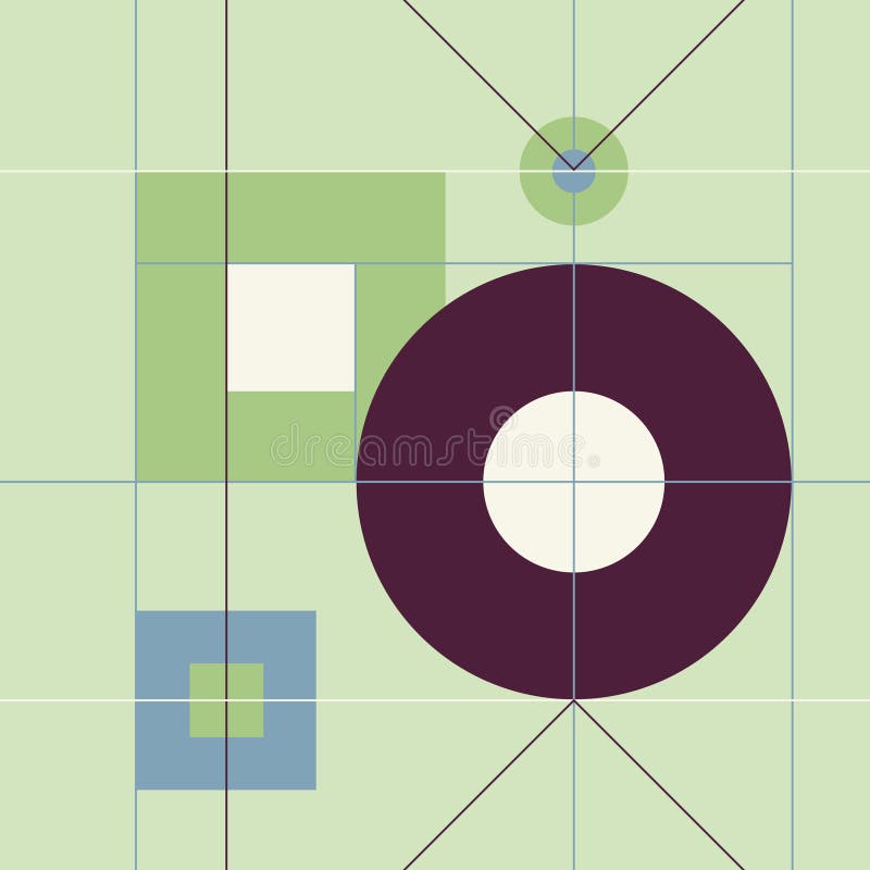 Retro Atomic 1950s Mid Century Vintage Seamless Background Stock Vector ...