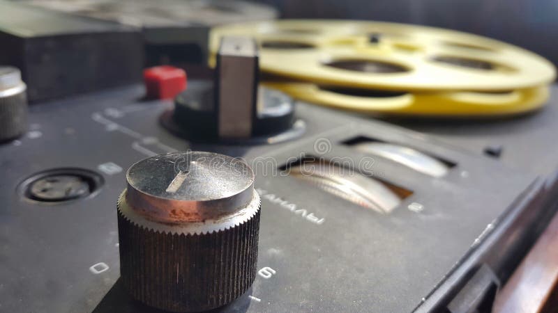 Retro Audio Player. Audio Tape Stock Photo - Image of cassette ...