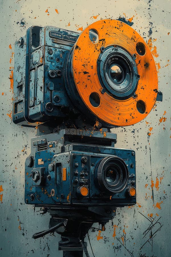 Retro Audio System with Large Speaker and Control Panels Stock Photo ...