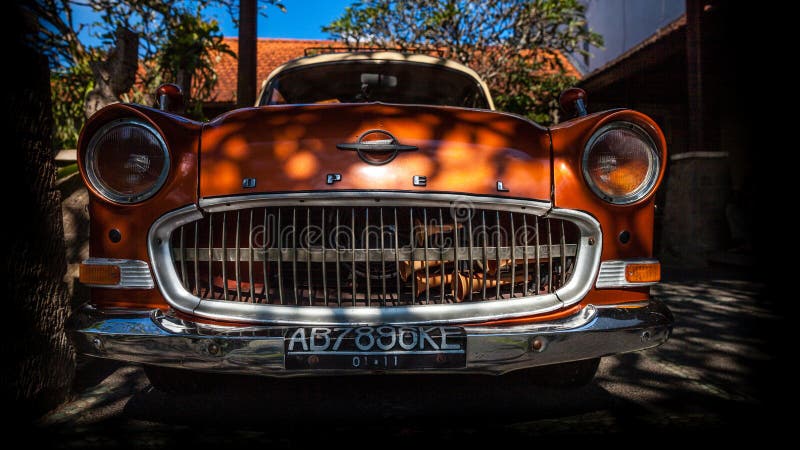 Retro- Auto OPEL Des Klassischen Alten Autos Der Sammlung ...