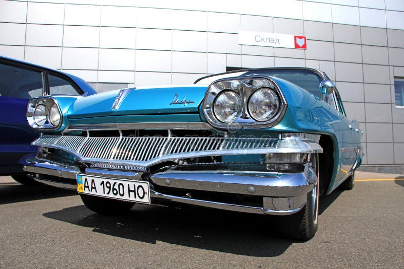 Retro Auto Show. GAZ Volga (Soviet-made Automobile Editorial Photo ...