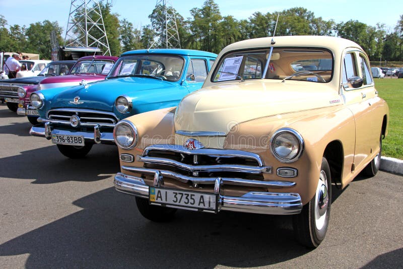 Retro auto show editorial photo. Image of concept, brand - 37456046