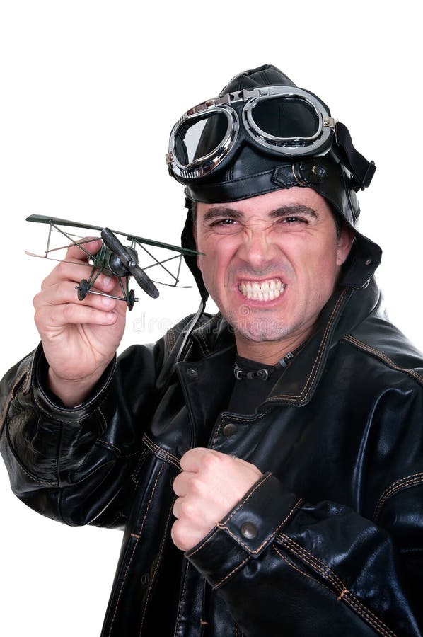 Fighter pilot stock photo. Image of jacket, fighter, computer - 16270466