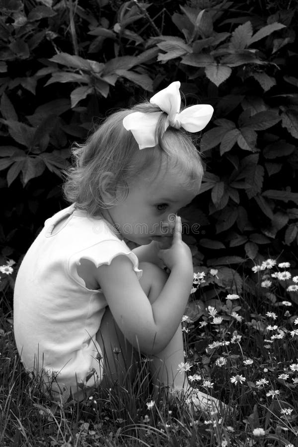 Retro baby stock photo. Image of adorable, daisies, summer - 917102