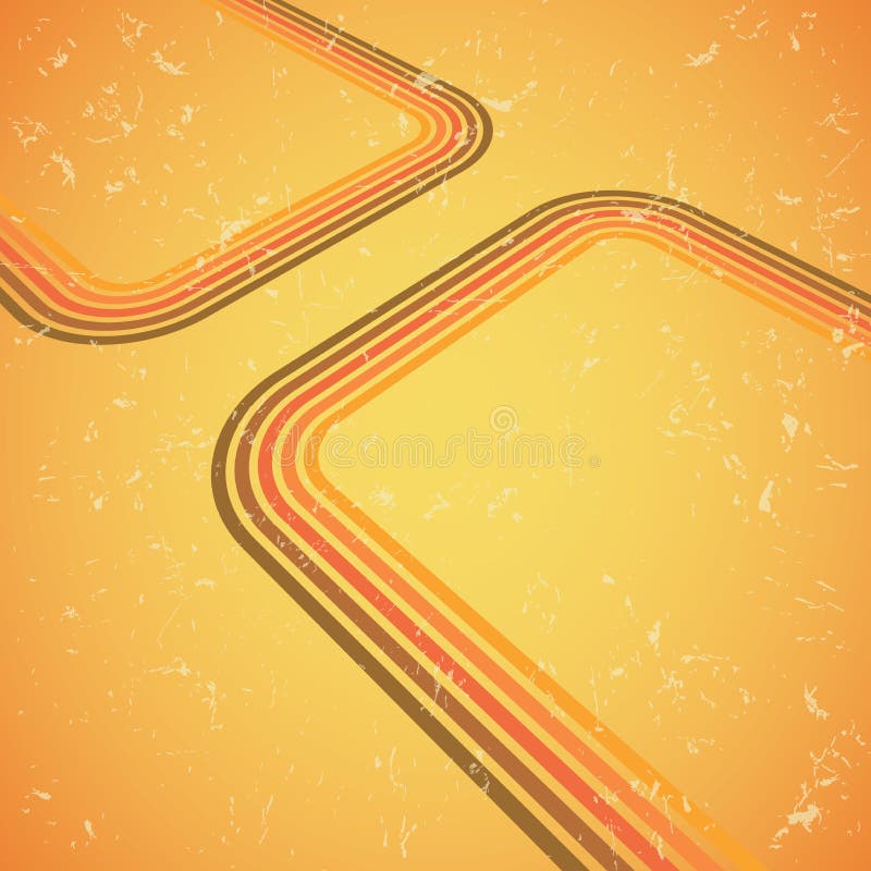 Retro background vector stock vector. Illustration of orange - 9170556