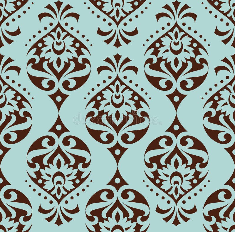 Seamless French Style Background Stock Vector - Illustration of leaf ...