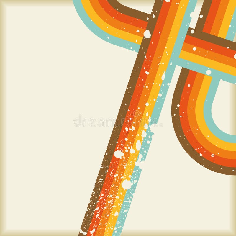 Retro background stock vector. Illustration of brochure - 13340402